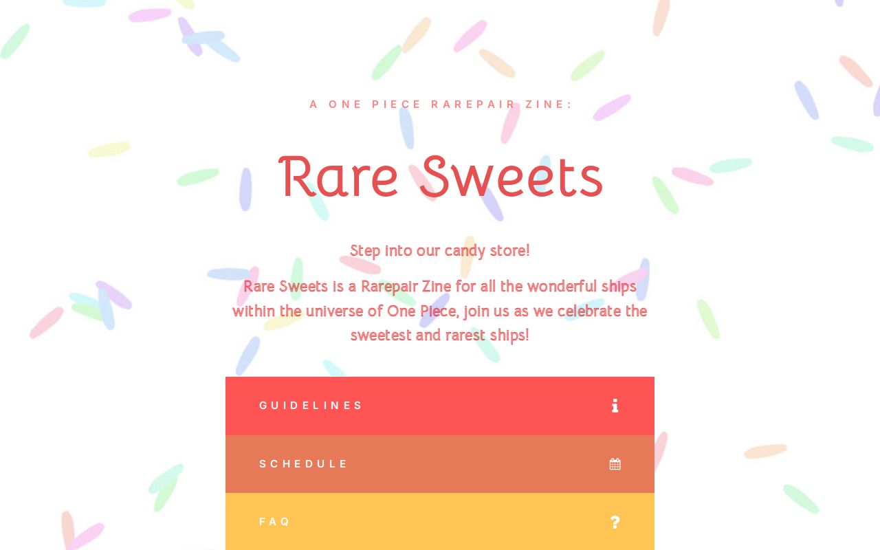 Rare Sweets Zine